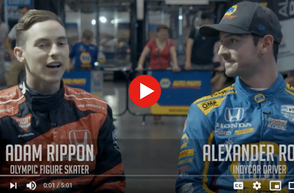 Alexander Rossi Interviews Adam Rippon